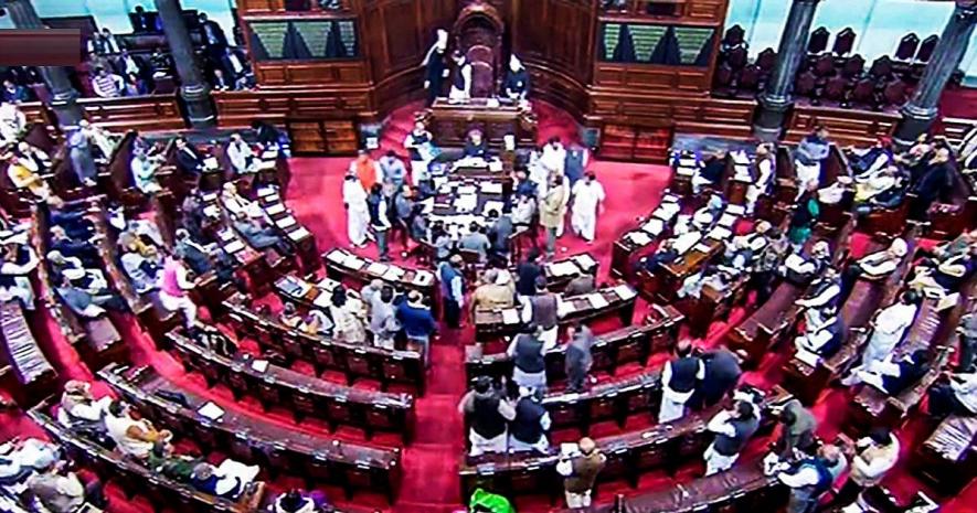 Rajya Sabha Opposition Demands Discussion On Farmer Protest House